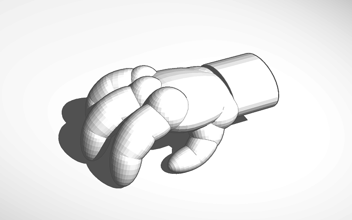 3D design Prosthetic Hand for Dad's Godzilla | Tinkercad