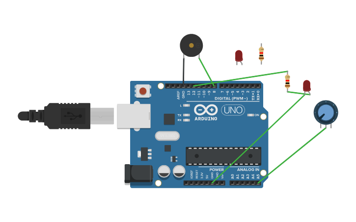 Circuit design CIJE Simple Tone - Tinkercad