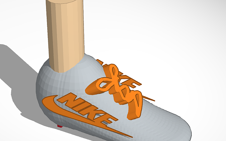 3D design Nike Bobethy 1s - Tinkercad
