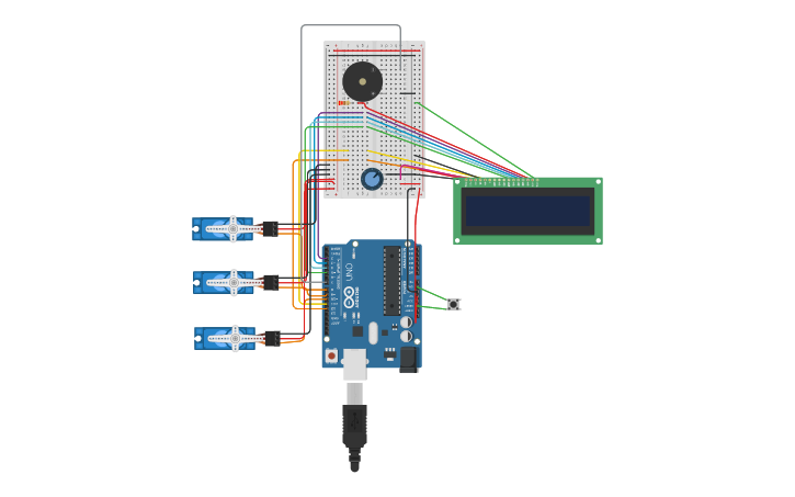 Circuit design Pill Dispenser - Tinkercad