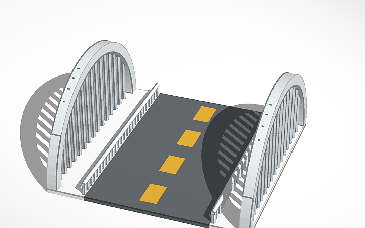 3D design Bridge V2 - Tinkercad