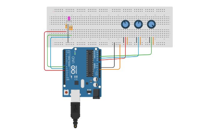 Circuit design Practica#4 - Tinkercad