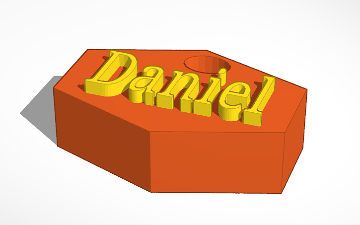3D design Porta Chaves By Daniel - Tinkercad