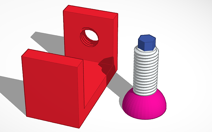 3D design Clamp - Tinkercad