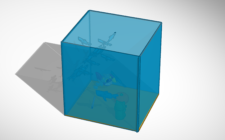 3D design Aquarium - Tinkercad