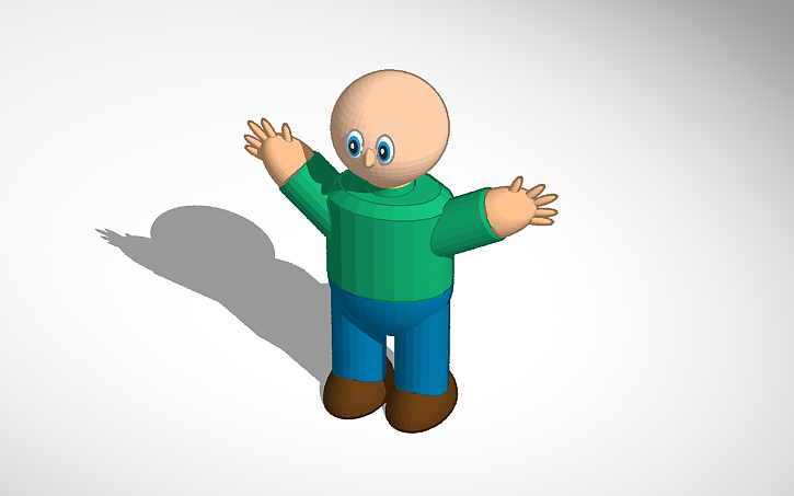 3D design Avatar - Example - Tinkercad
