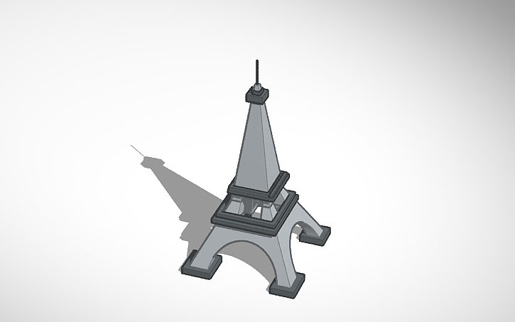 3D design ks31003 famous building | Tinkercad