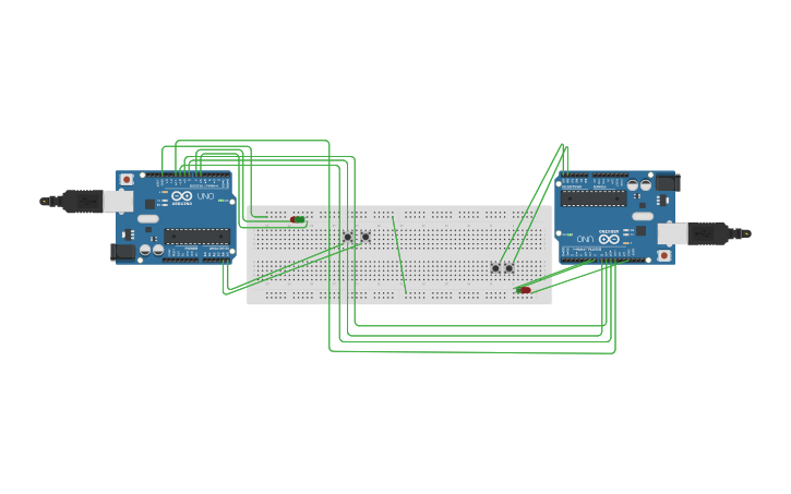 Circuit design SPI Arduino - Tinkercad