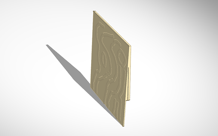 3D design Wood Siding shingle - Tinkercad