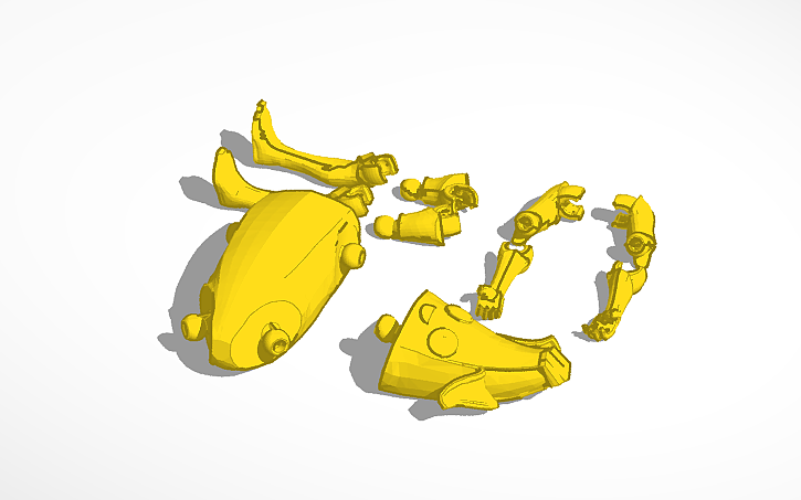 3D design peely - Tinkercad