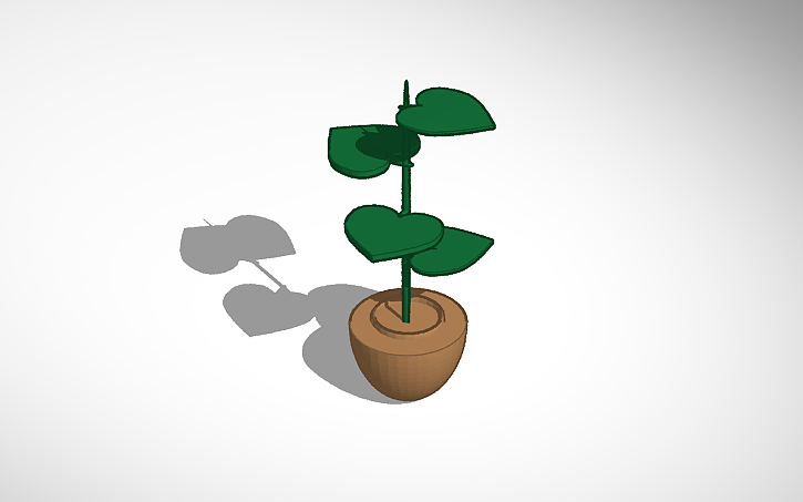 3D design Plant - Tinkercad