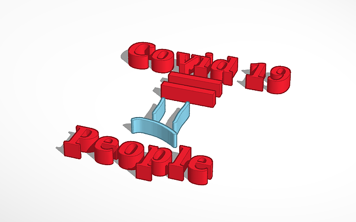 3D design Boo Covid 19 | Tinkercad