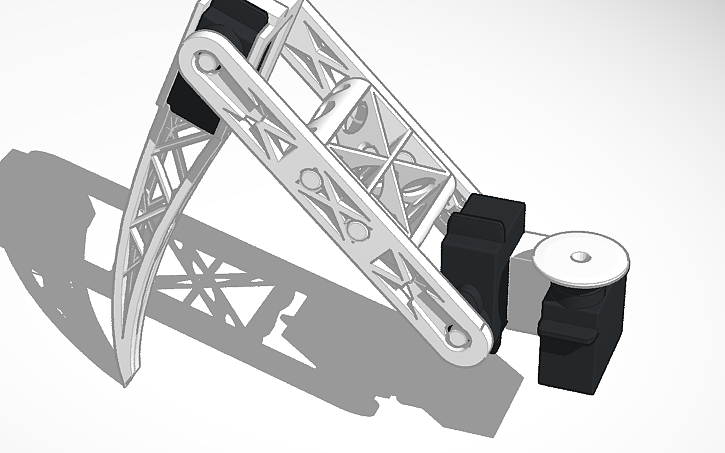 3D design Hexapod Legs - Tinkercad