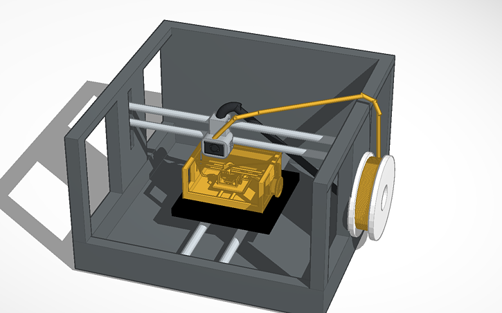 3D design THE PRINTER - Tinkercad