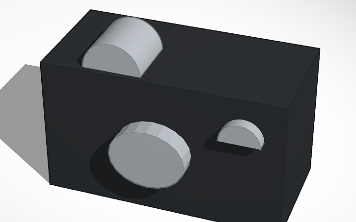 3D design Camera 🎥 - Tinkercad