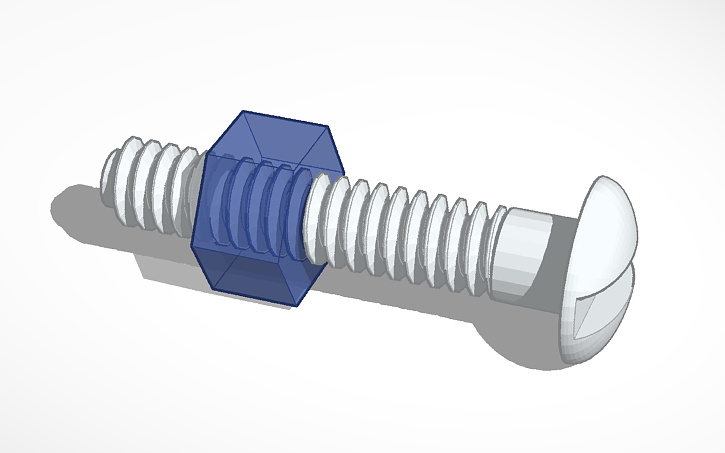 3D Design Tornillo screw Tinkercad 3d-design-tornillo-screw-tinkercad