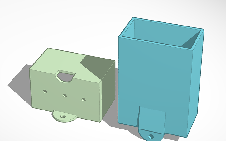 3D design Case for Oregon Scientific THGN132N sensor - Tinkercad
