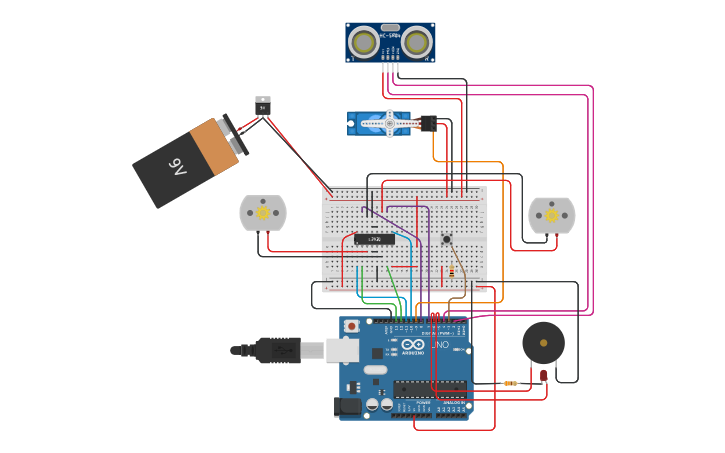 Circuit design project_group 3 - Tinkercad