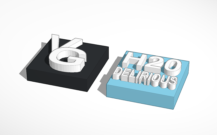 3D design Vanoss And H20 - Tinkercad