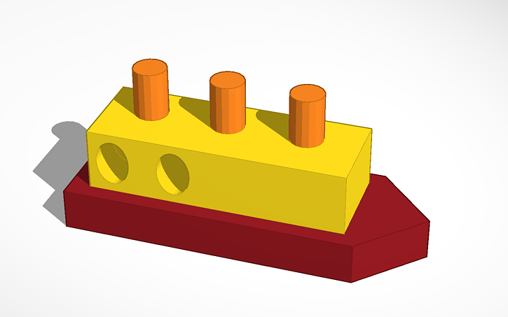 3D design Tinkercad Boat Tutorial | Tinkercad