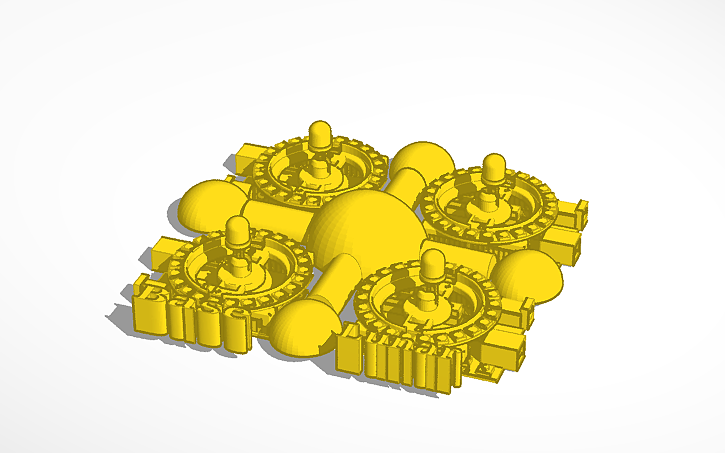 3D design Base lunar | Tinkercad