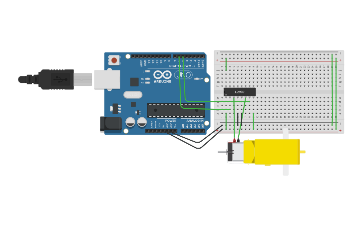 Circuit design Sesión 1-Arduino Intermedio | Tinkercad