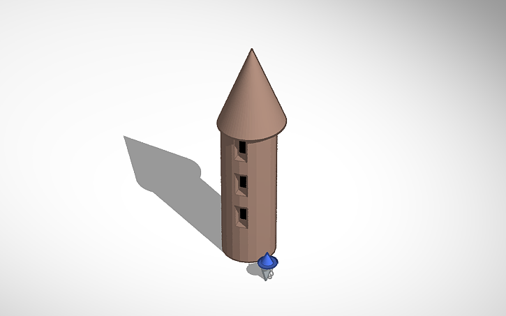 3D design Astronomy Tower | Tinkercad