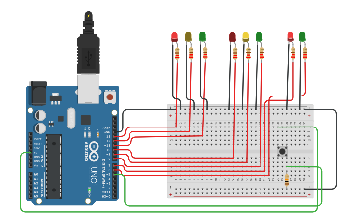 Circuit design Prova 1 | Tinkercad