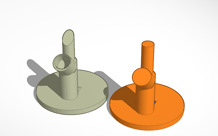 3D design Triceratops skull holder v1.0 - Tinkercad