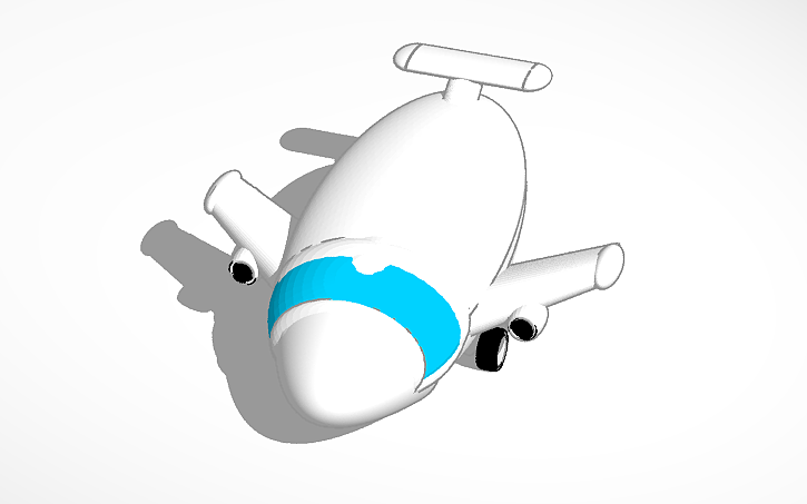 3D design mini cargo ultralight jet | Tinkercad