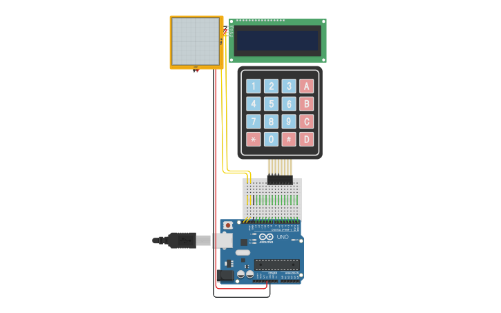 Circuit Design Awesome Computer Lcd And Serial Monitor Tinkercad