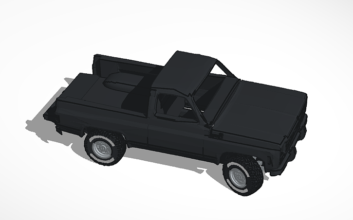 3D design Chevy C10 - Tinkercad