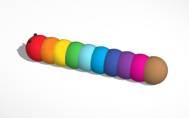 3D design Catterpillar | Tinkercad