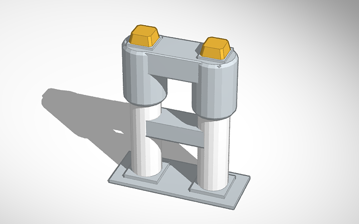 3D design Bridge Pier (large 2b) | Tinkercad