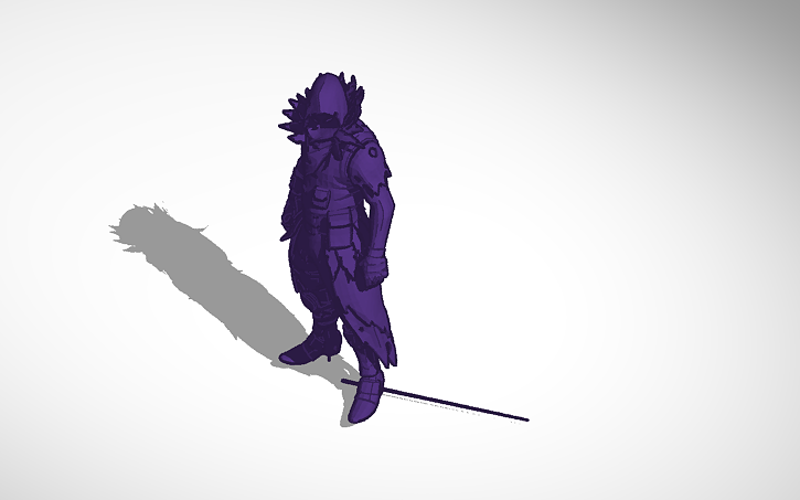3D design Raven - Tinkercad