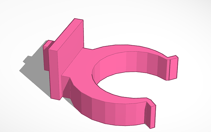 3D design Kitchen Baseboard Holder - Tinkercad