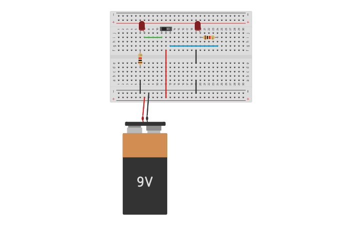Circuit design ECS200_Tutorial - Tinkercad
