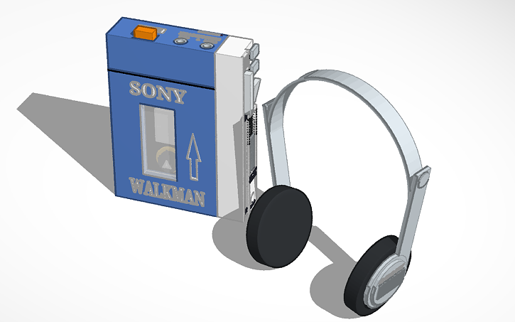 3D design my star lord walkman - Tinkercad