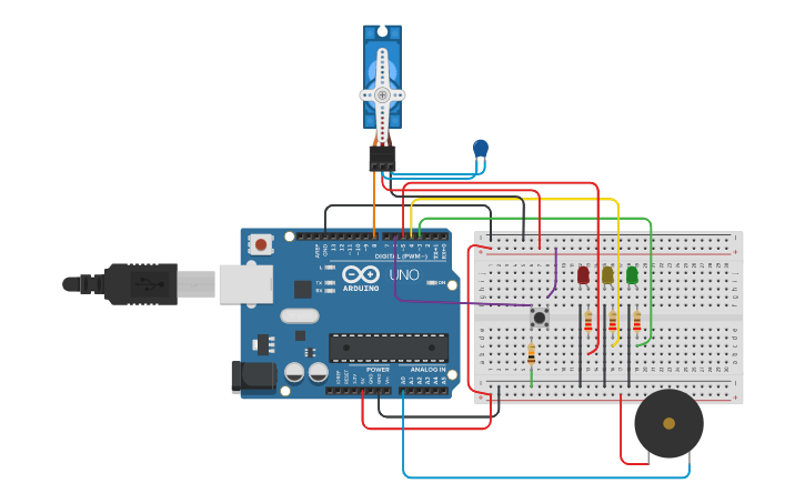 Circuit Design Caja Con Cerradura Tinkercad