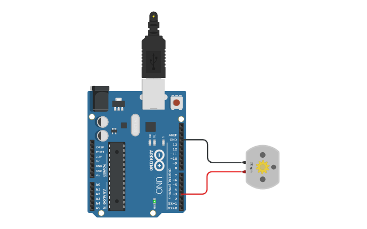 Circuit design Projeto 3A | Tinkercad