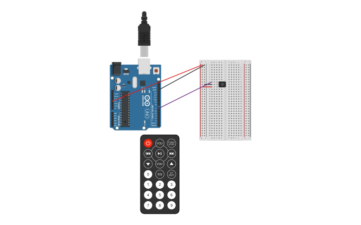 15 Ir Remote Sensor With Arduino At Tinkercad In Engl