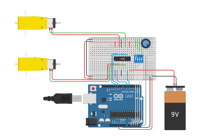 Circuit design Project R3T1F20 | Tinkercad