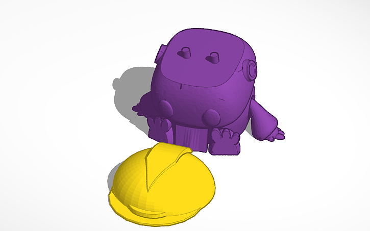 3d Design Construction Bot Tinkercad