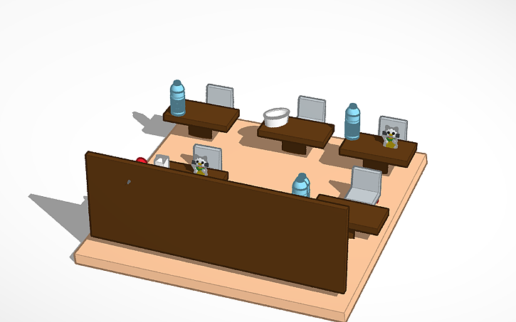 3d Design School Classroom Tinkercad