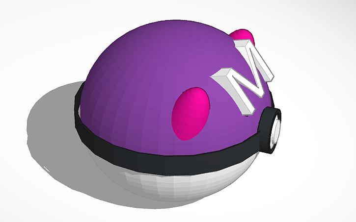 3D design Master Ball | Tinkercad