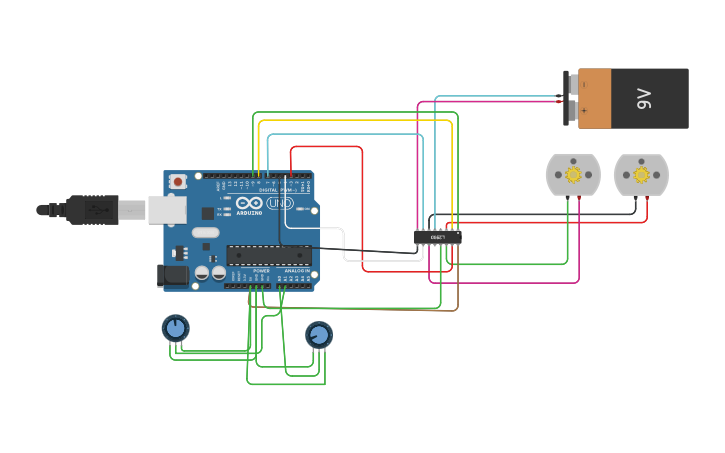 Circuit design Bodacious Esboo - Tinkercad