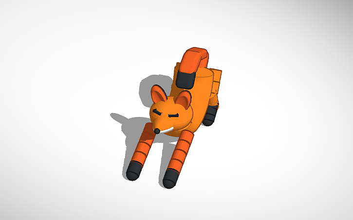 3D design Fox - Tinkercad
