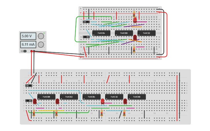 Circuit design Activity 3 Esteban | Tinkercad