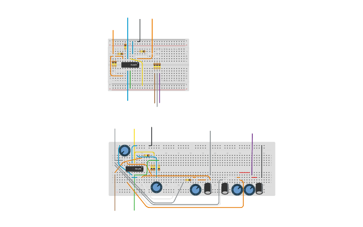 Circuit design PID Completo - Tinkercad