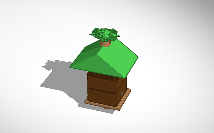 3D design tree house | Tinkercad